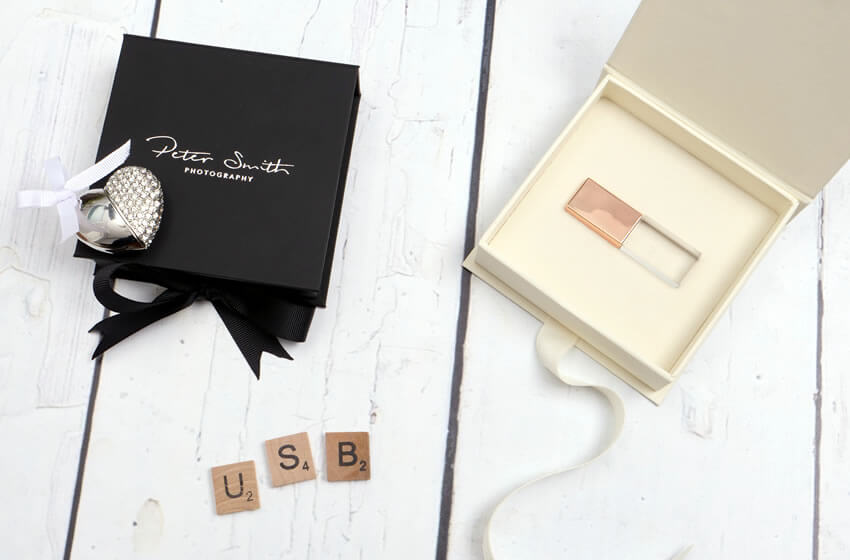 Signature Collection USB flash drive presentation boxes for ...